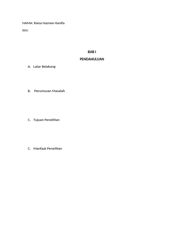 Latihan Sistematika Kir 1 | PDF