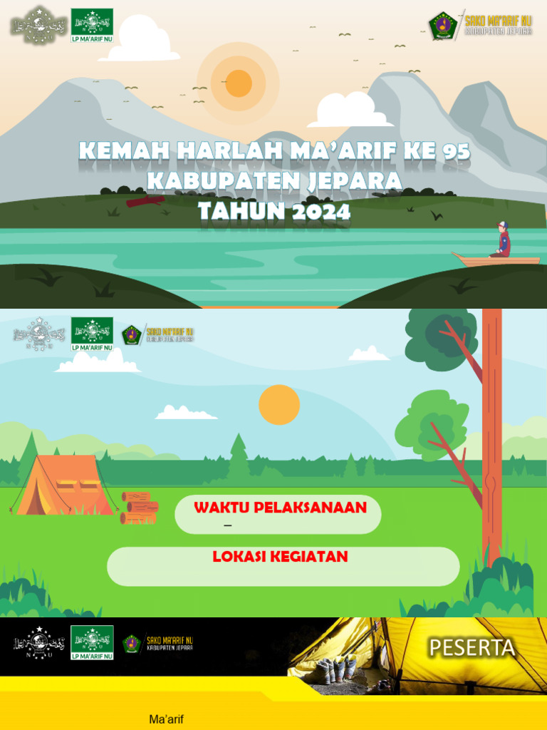 Cipta Logo PORSEMA 2025 di Jepara | PDF | Sports & Recreation | Travel