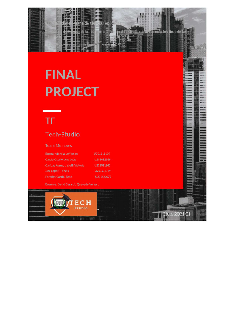 Trabajo Final Especificacion Analisis de Requerimientos Compress | PDF