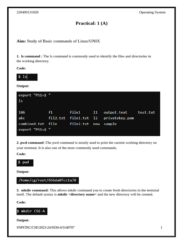 Os - Practical - 19 | PDF
