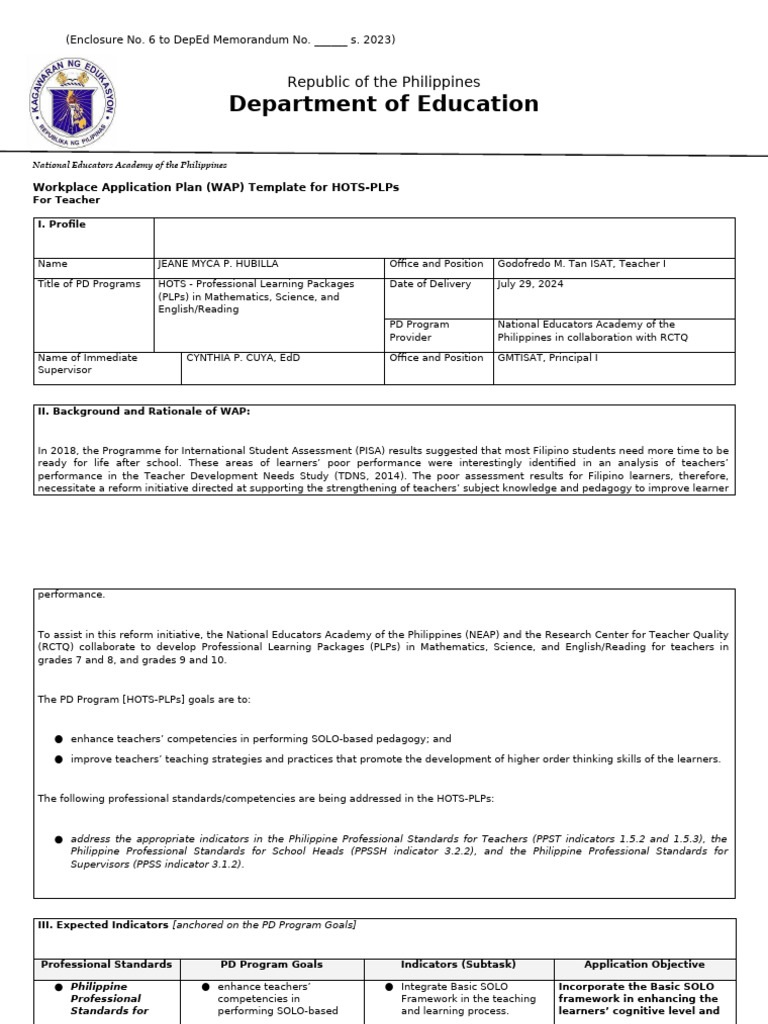 s5 Template WAP-for-Teachers. | PDF