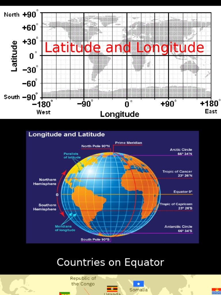 Latitude and Longitude | PDF