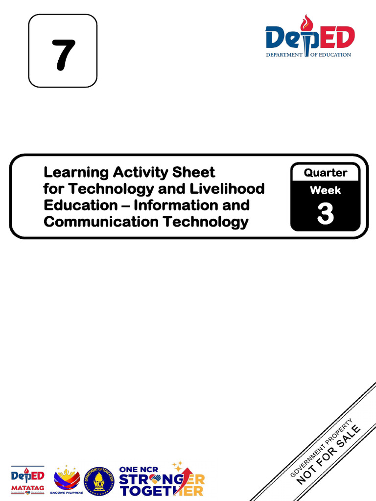 WS G7 Tle Ict Q1 W3 Final | PDF