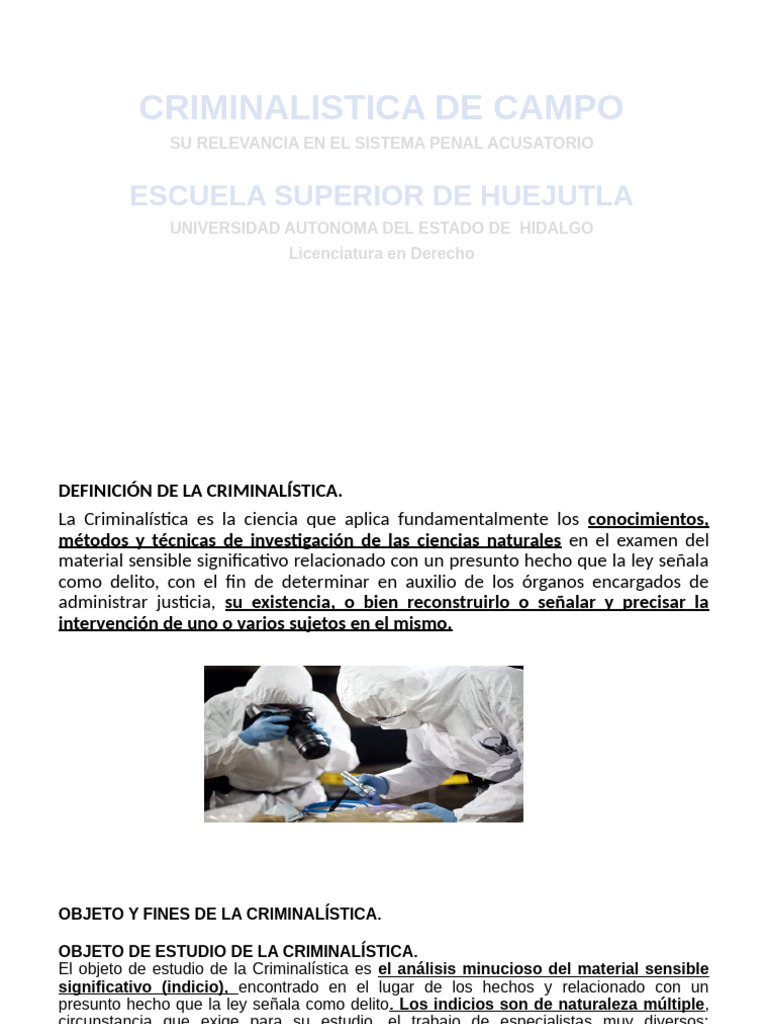 Criminalistica | PDF
