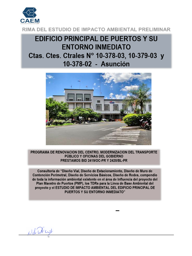 Edificio-Principal De-Puerto y Su Entorno-Inmediato - Exp - Seam.mopc | PDF