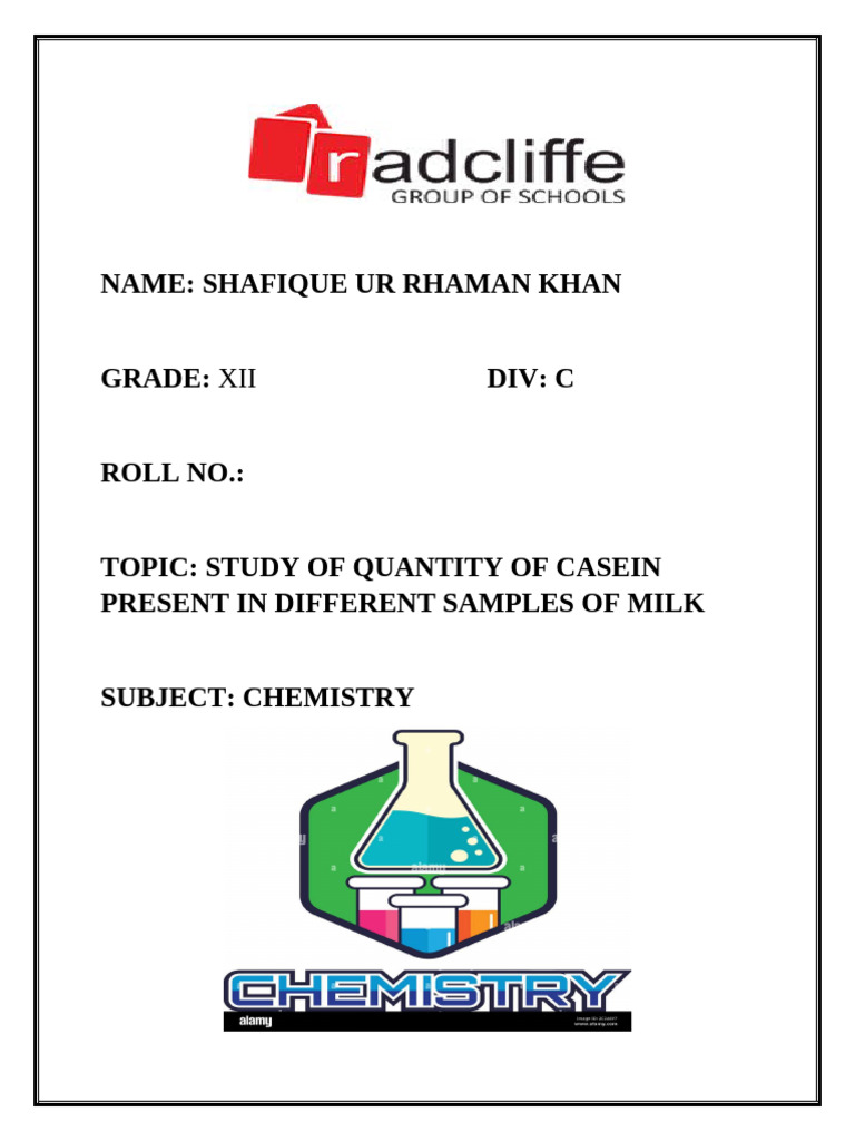 IP PROJECT CHEM | PDF