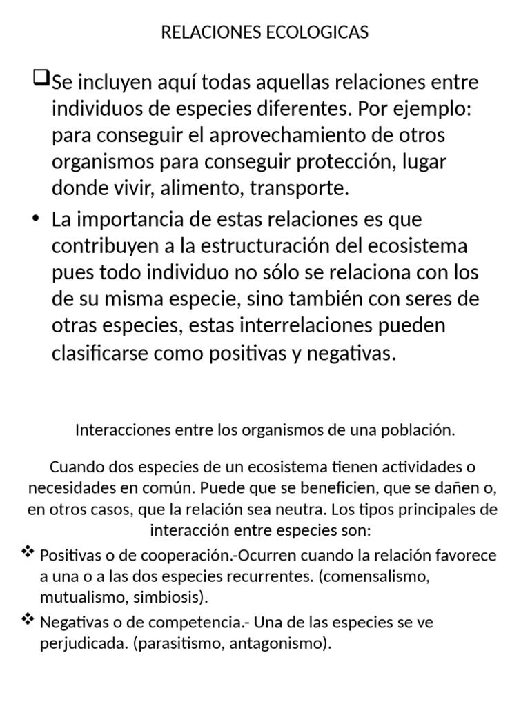 Relaciones Ecológicas de Los Microorganismos 2 | PDF