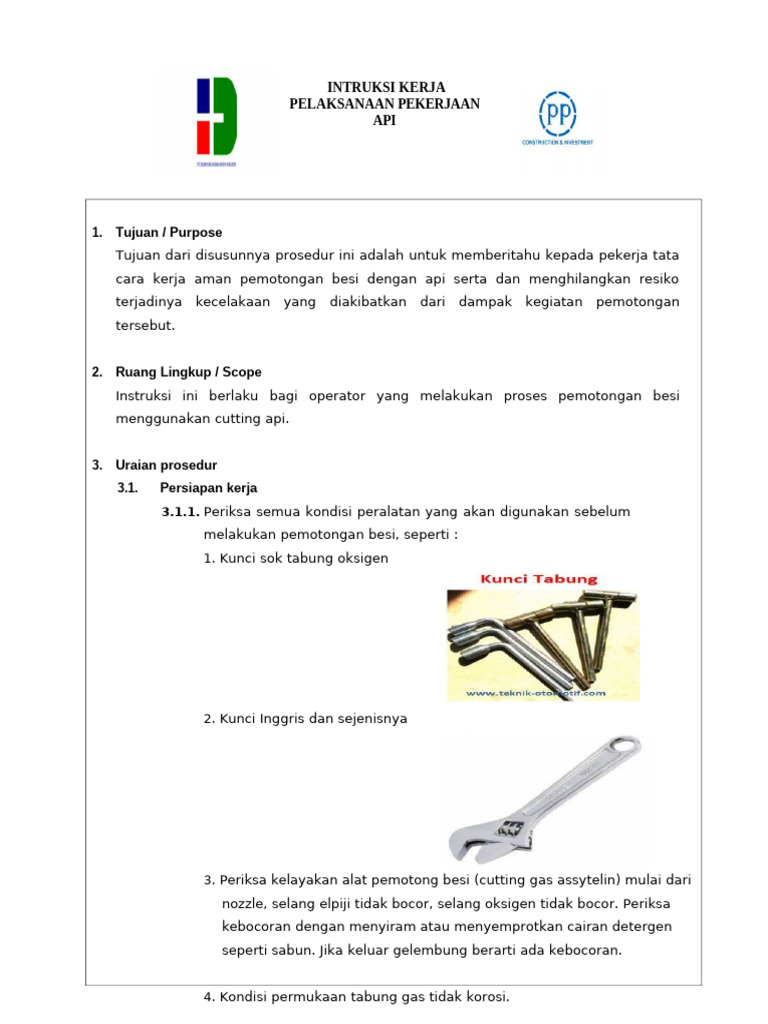 SOP Bekerja Di Ketinggian | PDF