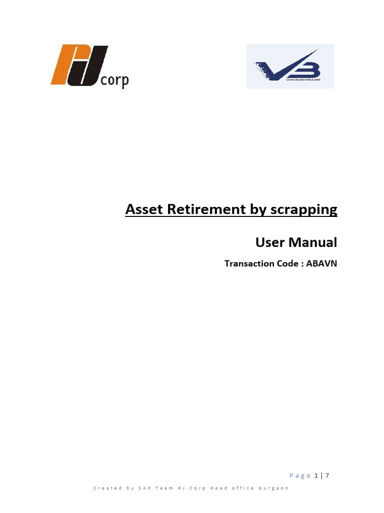 ABAVN - Asset Retirement | PDF