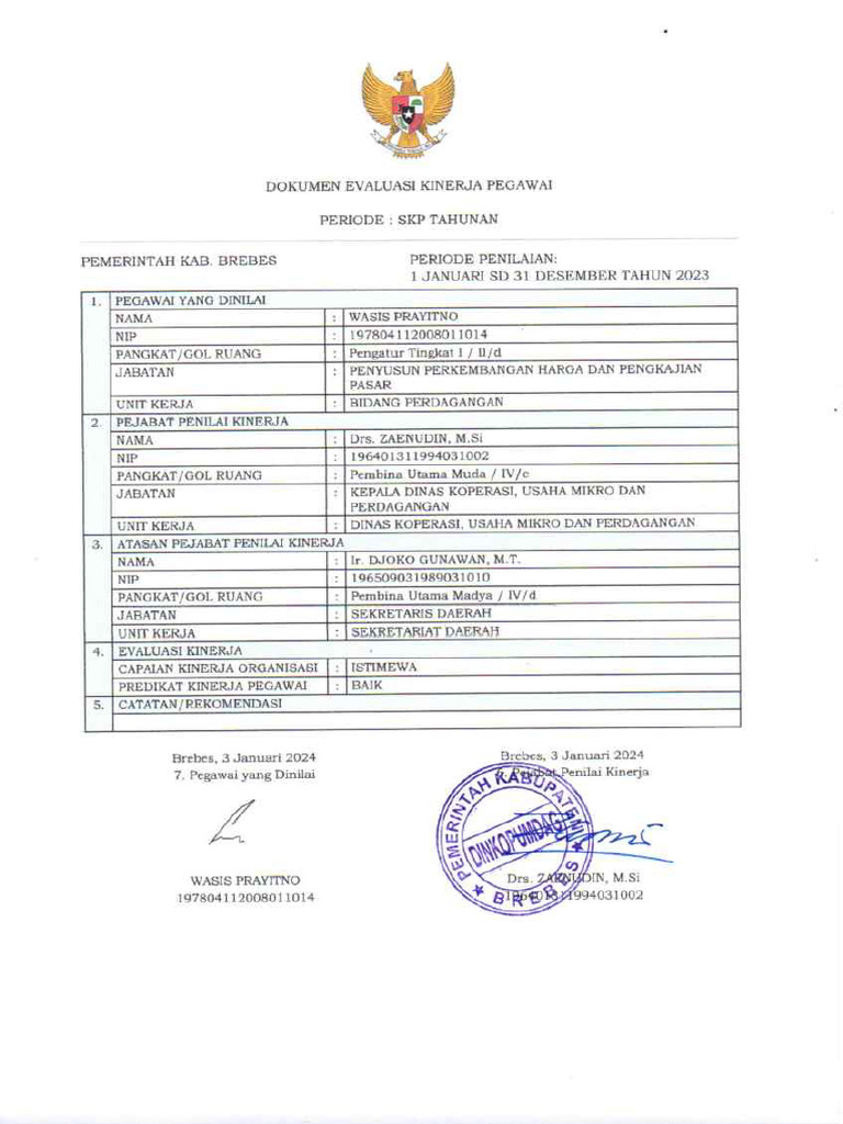 SKP TH 2023 Hal 1 | PDF