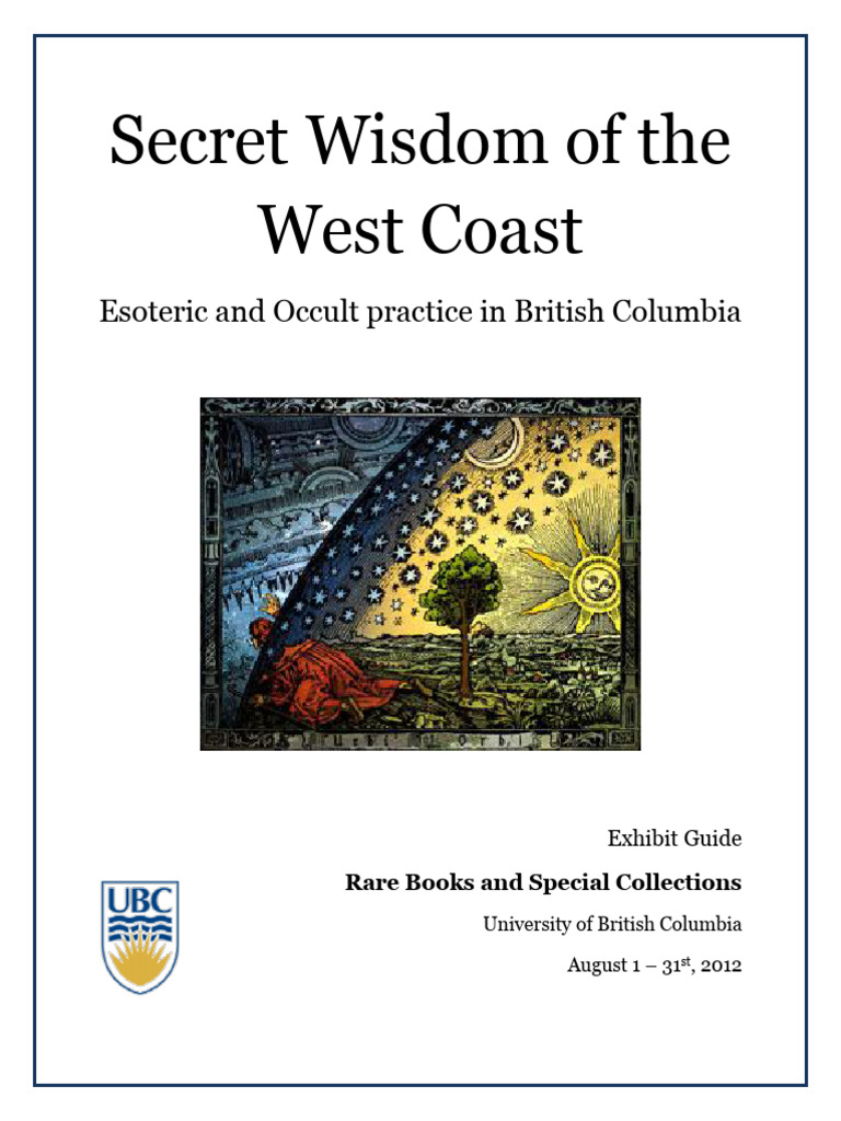 Secret Wisdom West Coast Guide | PDF