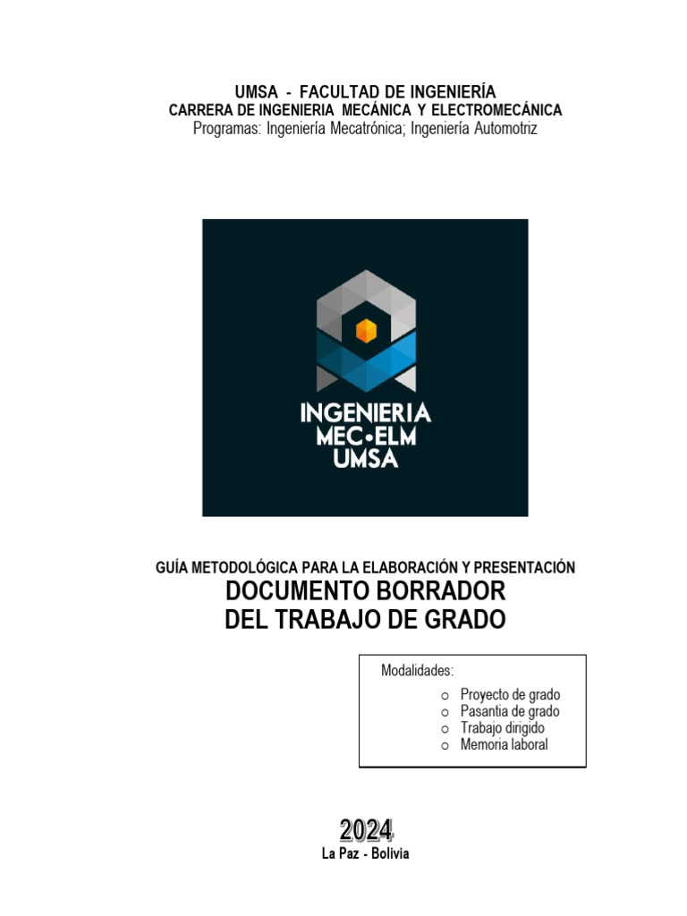 Guia Borrador 2024 | PDF