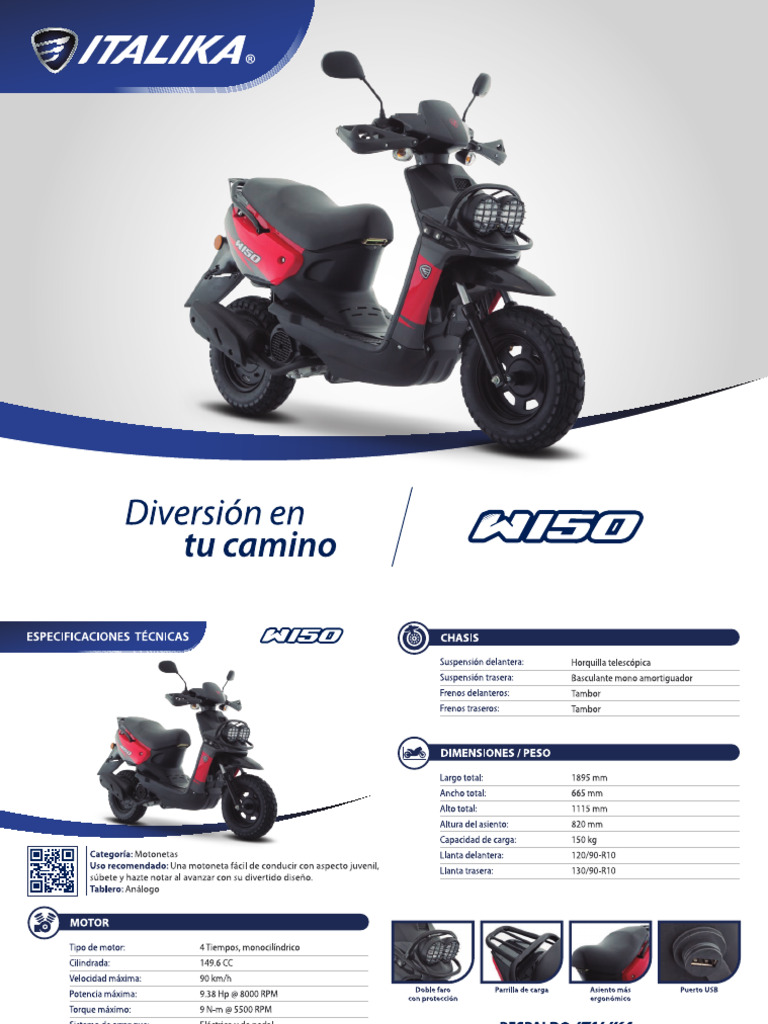 Ficha W150 | PDF