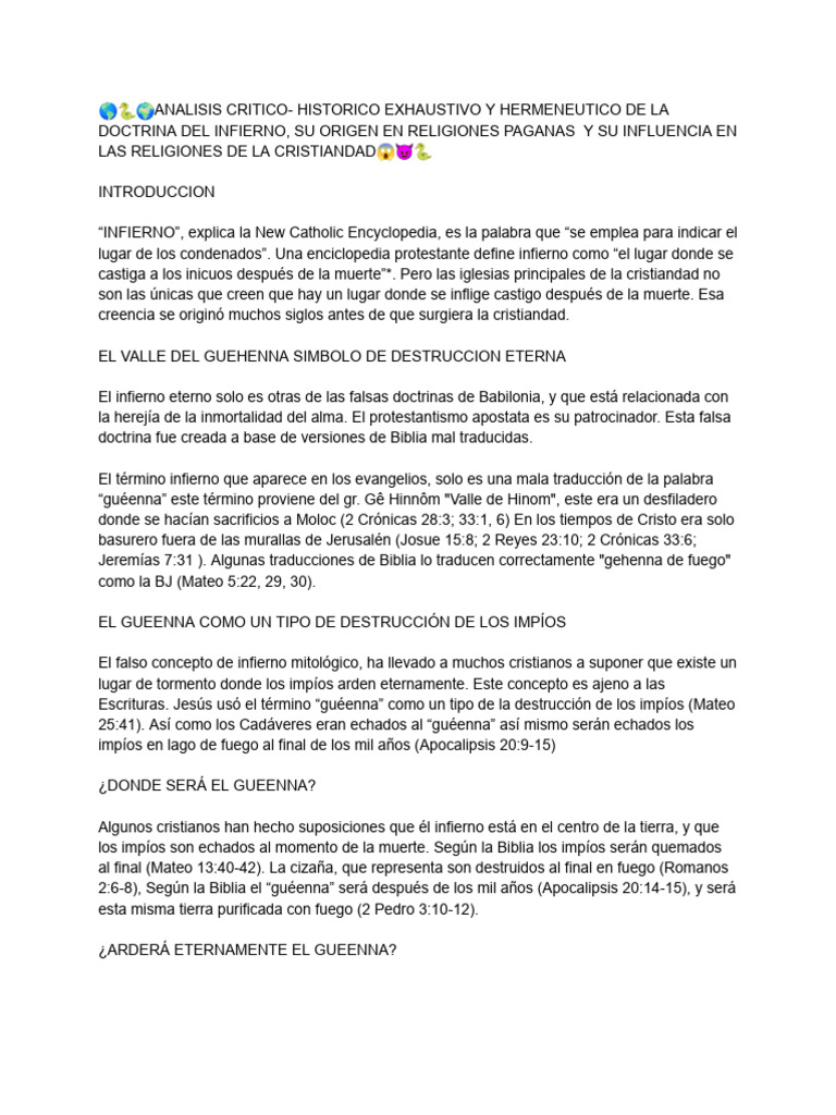 Infierno | PDF
