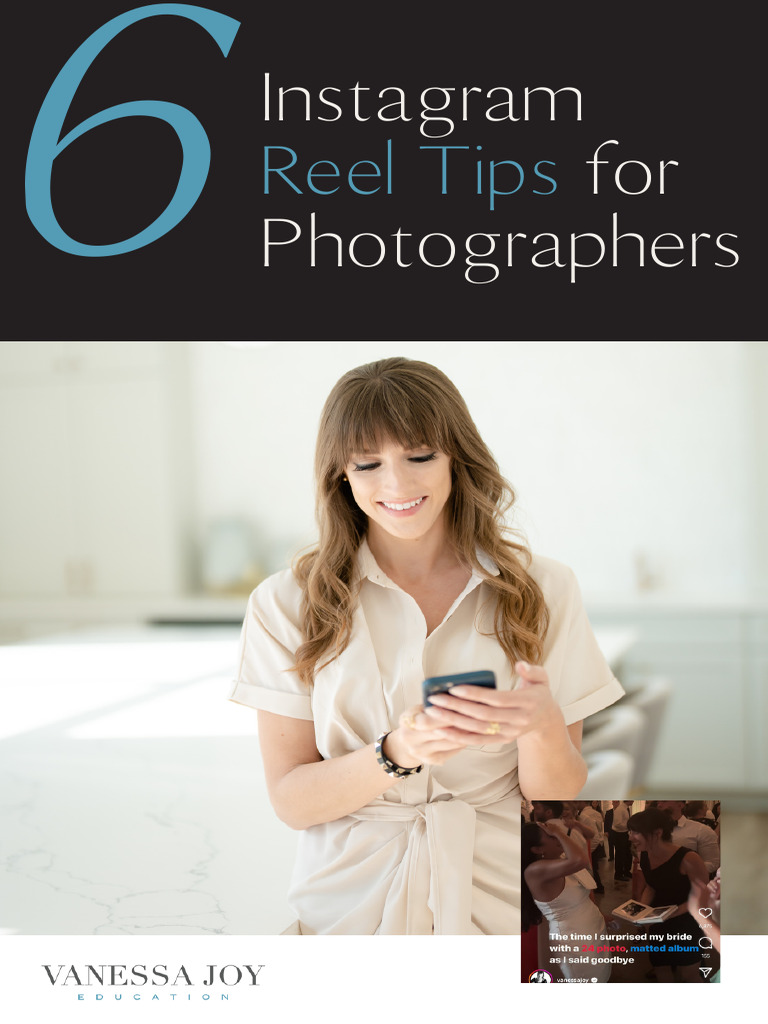6 Instagram Reel Tips for Photographers | PDF