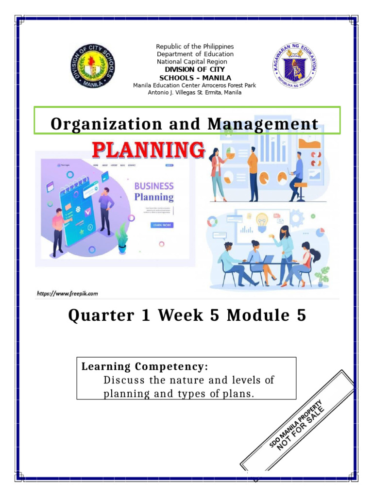 Organization and Management | PDF