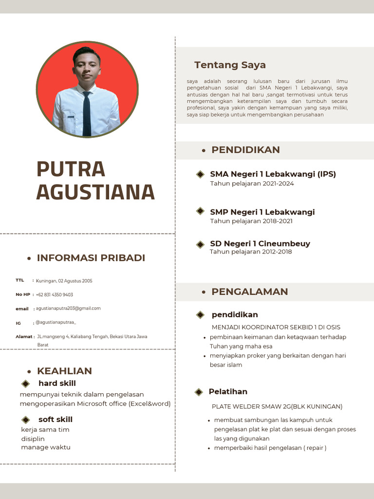 CV Putra | PDF
