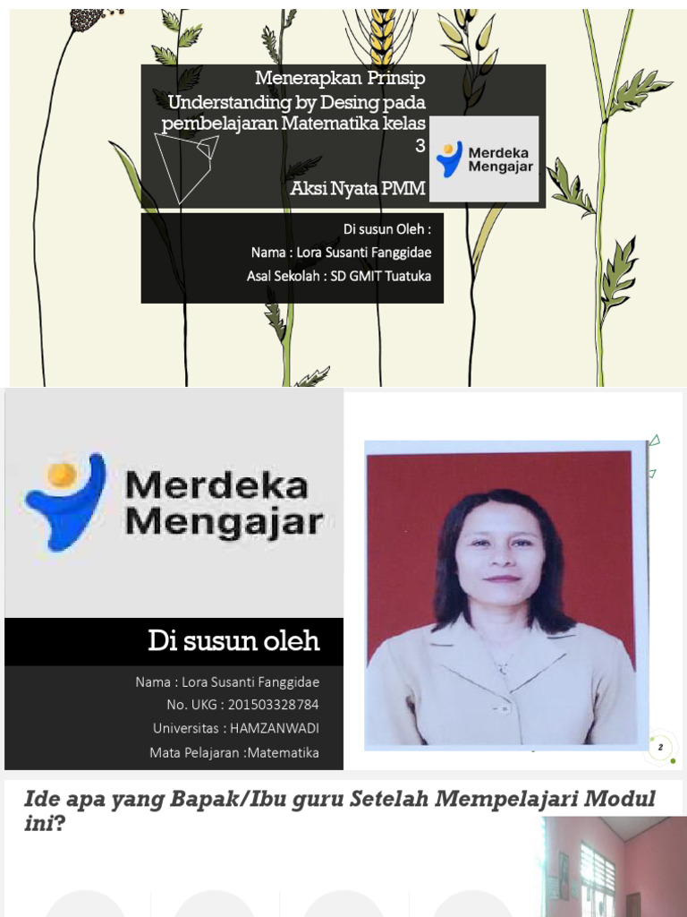 Jurnal Pembelajaran Aksi Nyata - LoRa Susanti Fanggidae | PDF