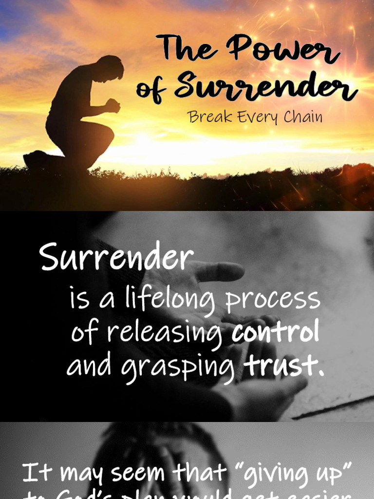 The Power of Surrender | PDF