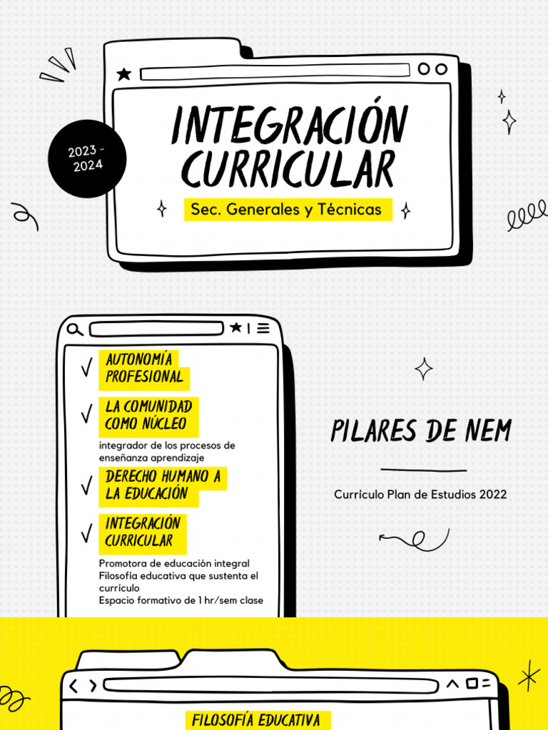 Integración Curricular NEM | PDF