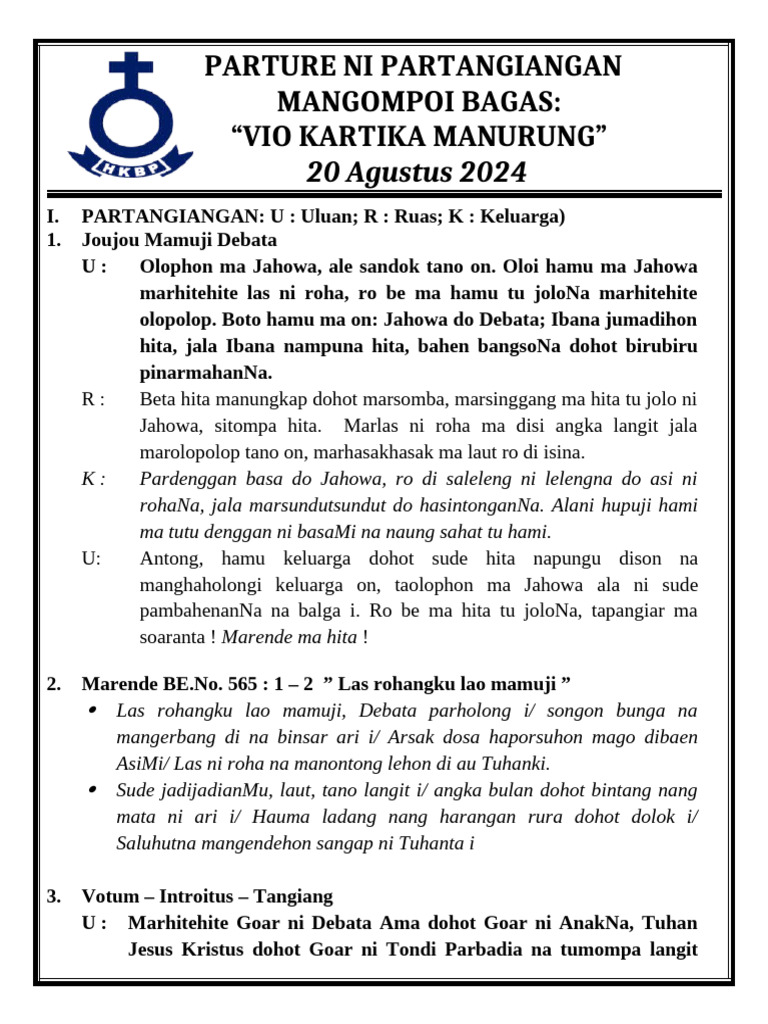 Mangompoi Bagas | PDF