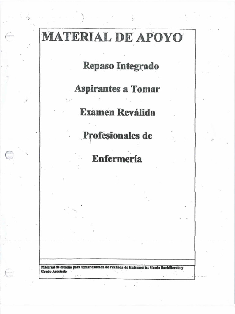 Repaso Revalida | PDF