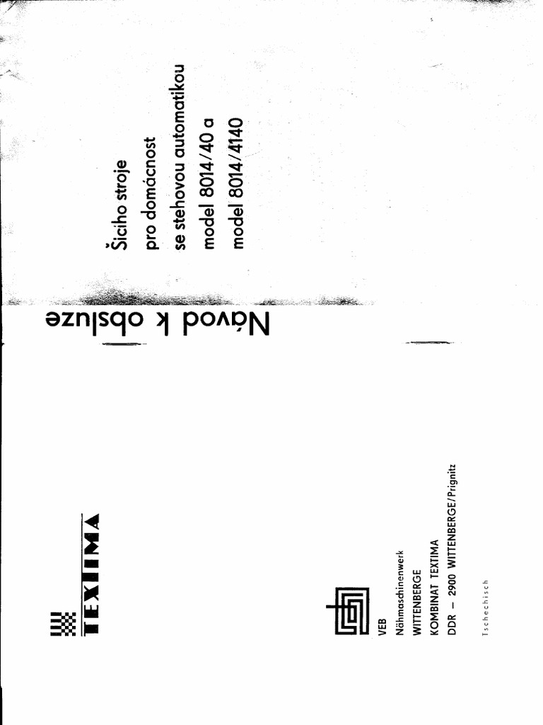 Navod VERITAS Model 8014 | PDF