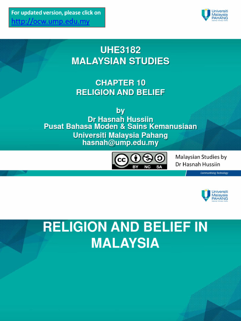 OCW Template - CHAPTER 10 RELIGION AND BELIEF | PDF