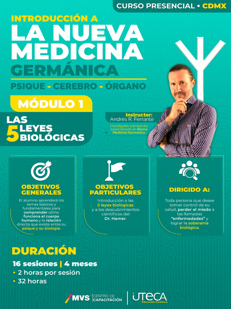 CURSO LA NUEVA MEDICINA GERMÁNICA - Andrés R.Ferrante | PDF