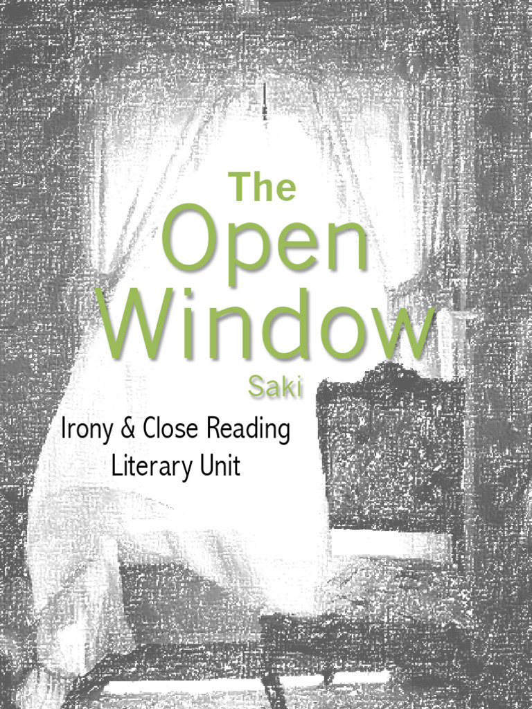 The Open Window Saki Irony | PDF