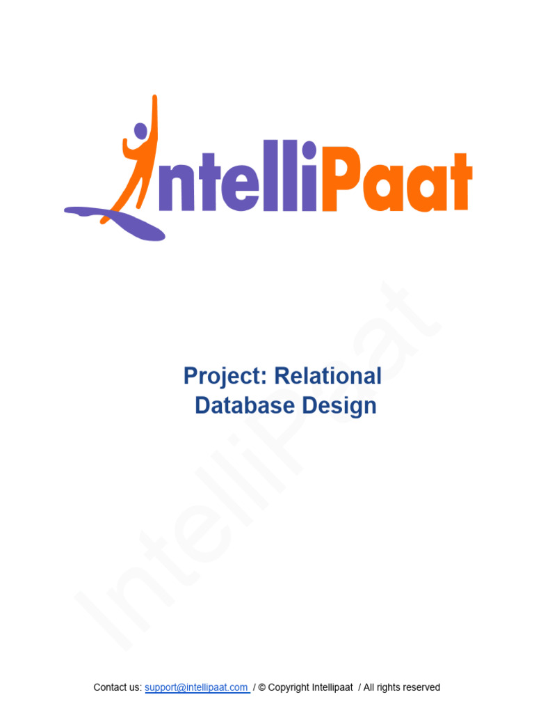 Project - Relational Database Design | PDF