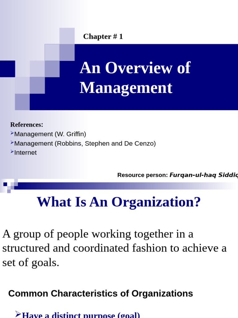 An Overview of Management (2023) | PDF