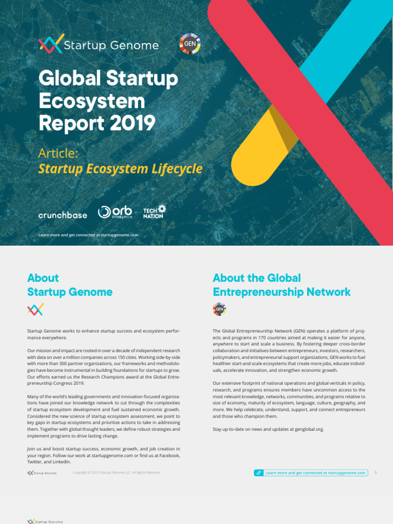 GSER Article - Startup Ecosystem Lifecycle Phases 2019 | PDF