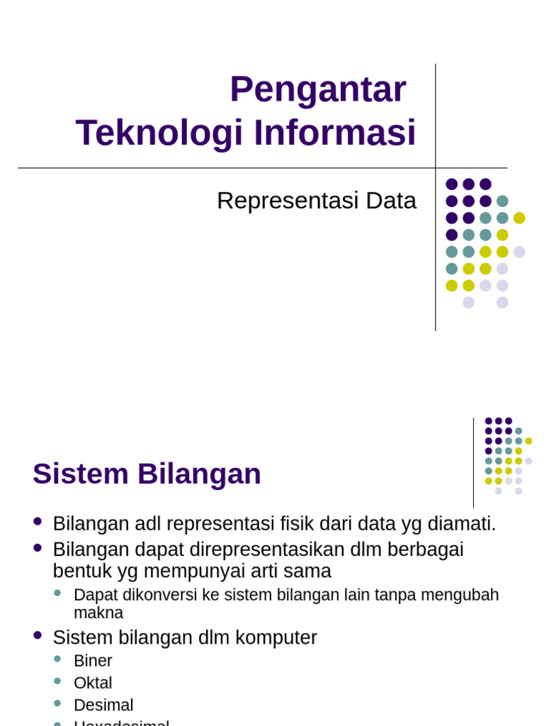 05 Representasi Data | PDF
