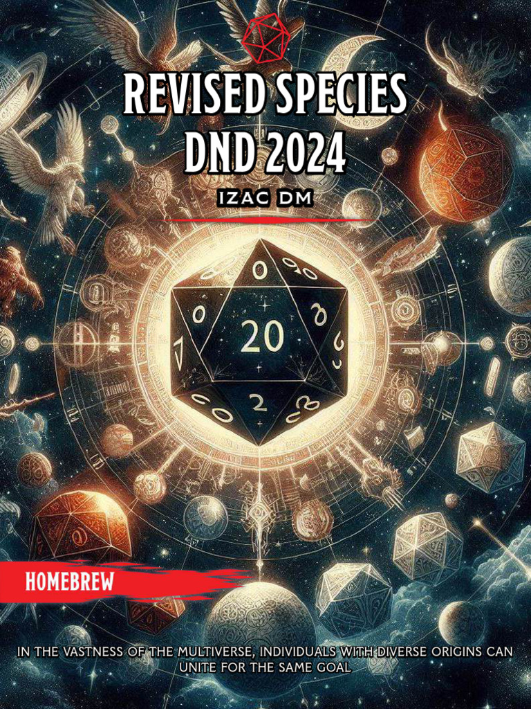 Revised Species - DND 2024 (Compressed) | PDF