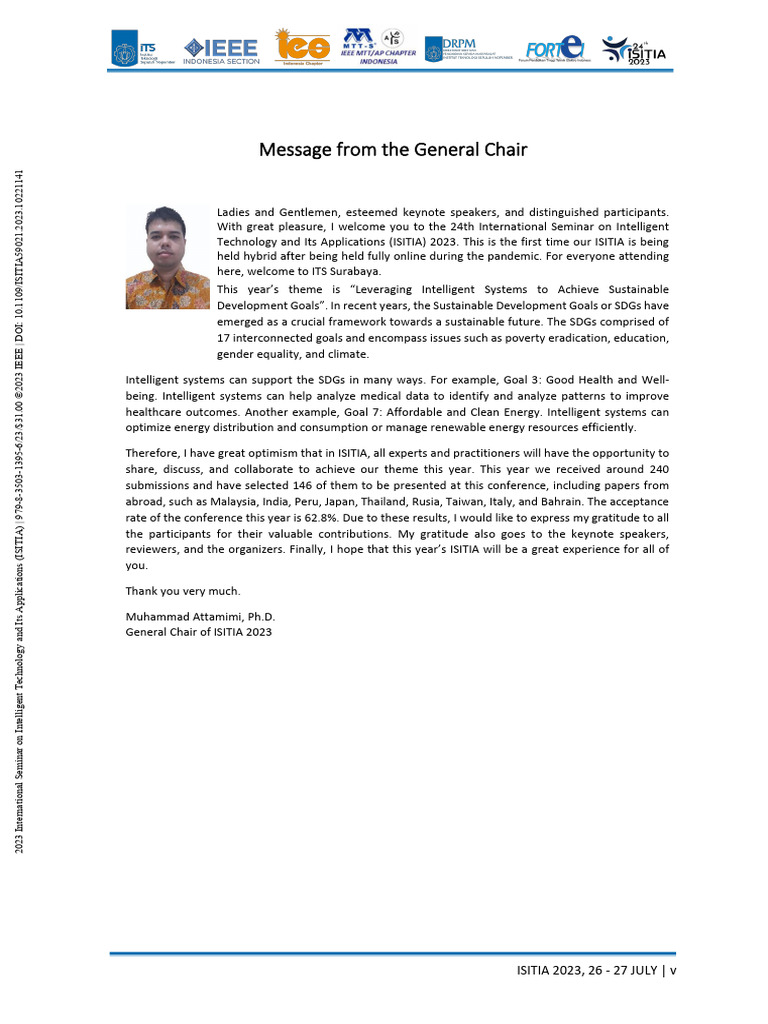 03 Message - From - The - General - Chair | PDF