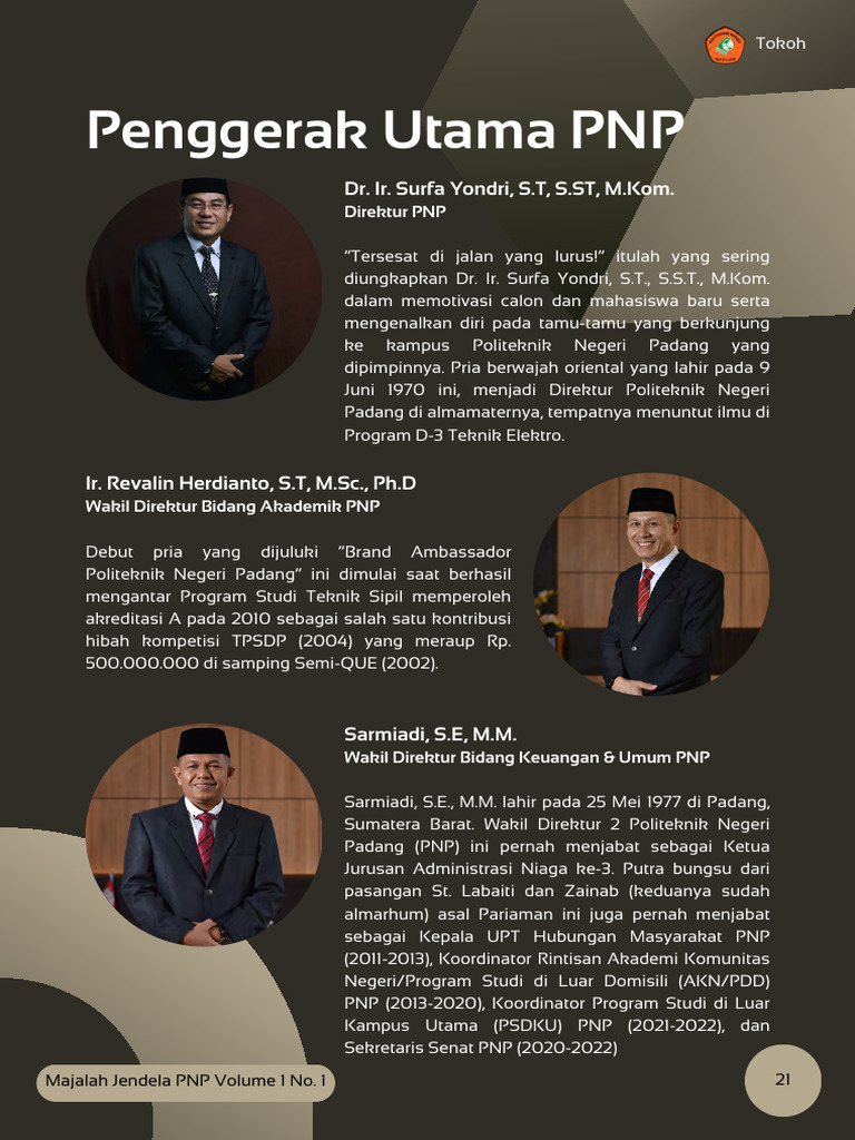 Penggerak Utama PNP | PDF