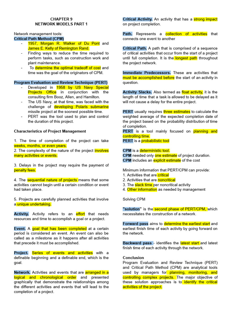 Management Science - Finals Reviewer | PDF