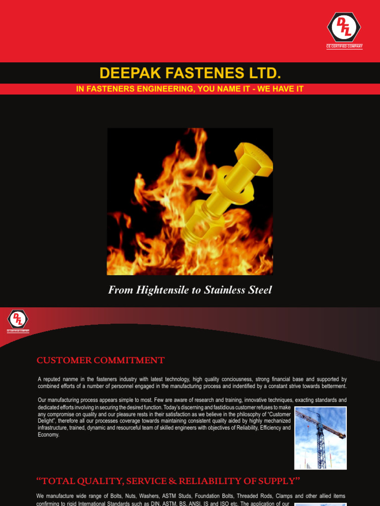 Fasteners Product Catalog | PDF