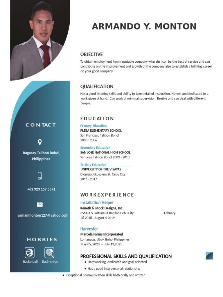 Resume Ko | PDF