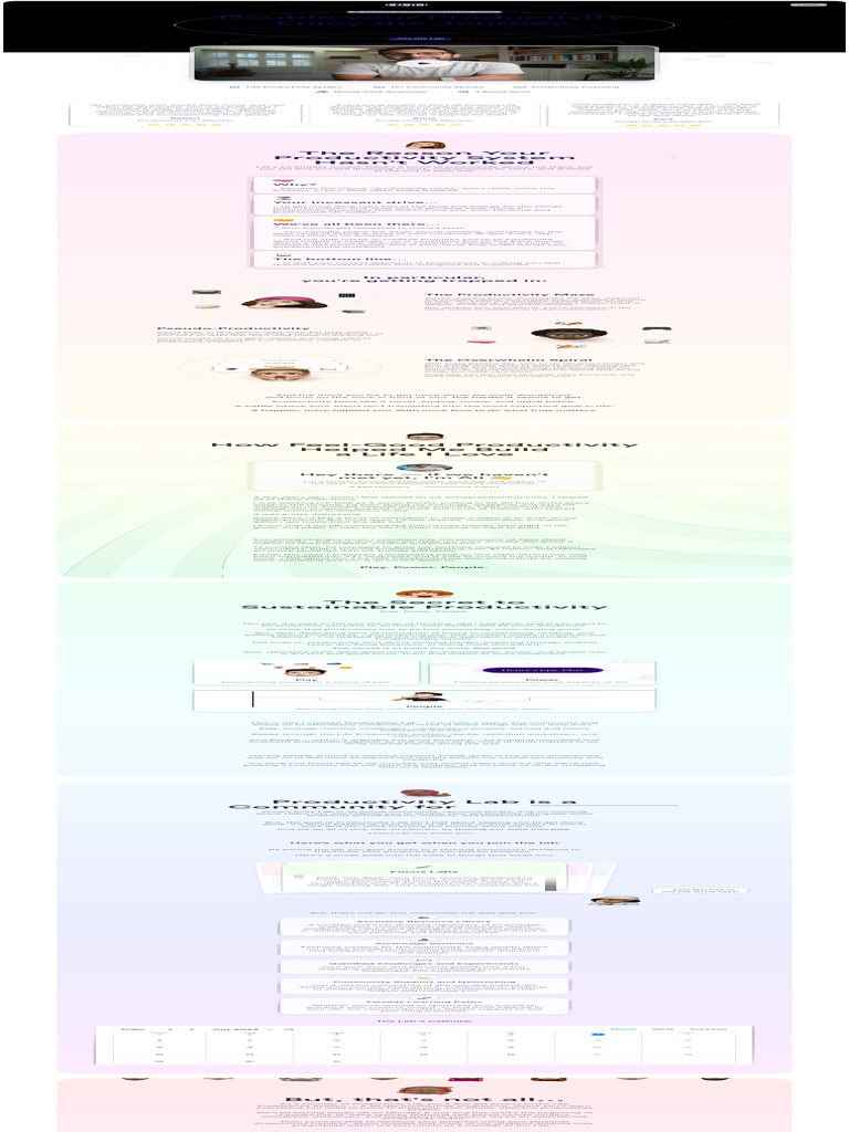 Productivity Lab | PDF