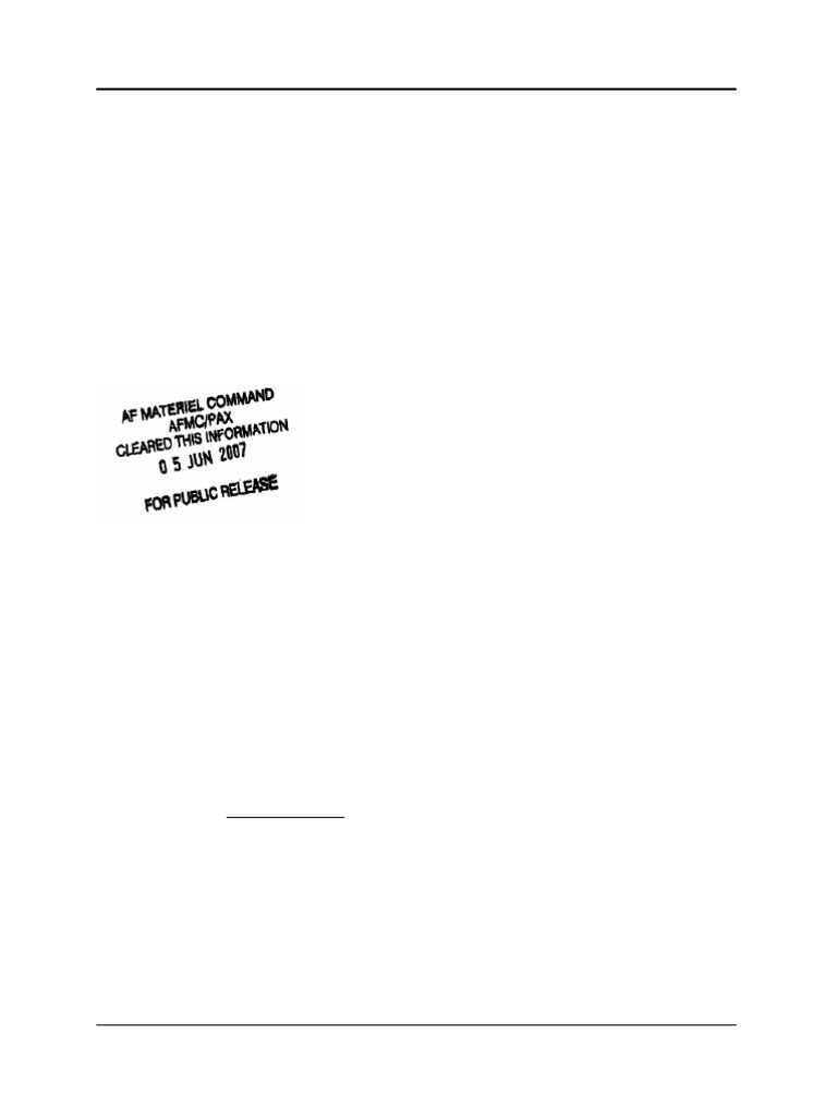 AIR FORCE Metrology and Calibration Program - AFD-070517-021 | PDF