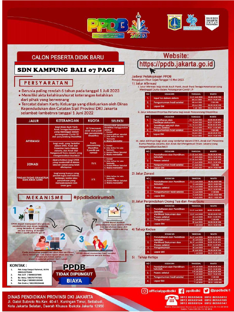paMPLET PPDB 2024 | PDF