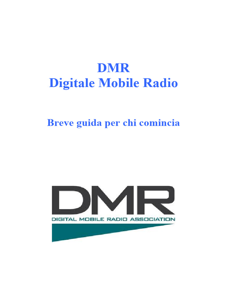 Guida DMR | PDF