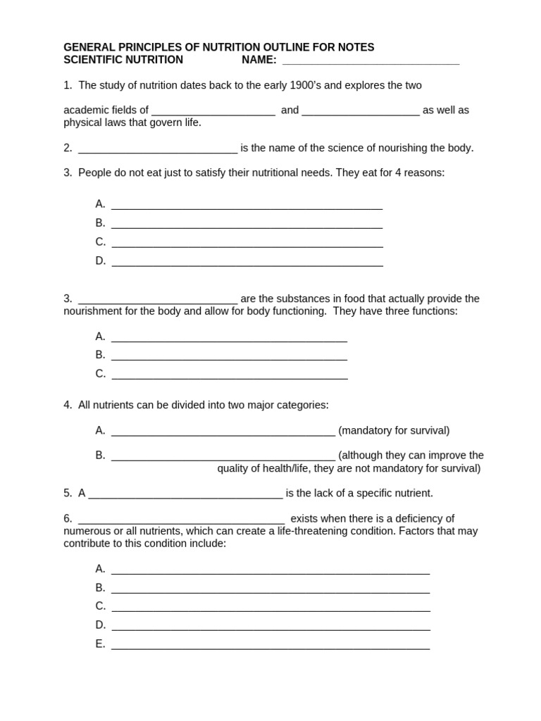 112 Outline for Notes | PDF