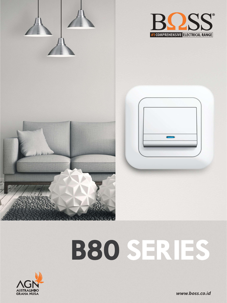 03. Saklar & Stop Kontak - BΩSS B80 | PDF