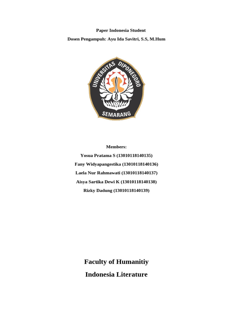 Paper Indonesia Student | PDF | Schools