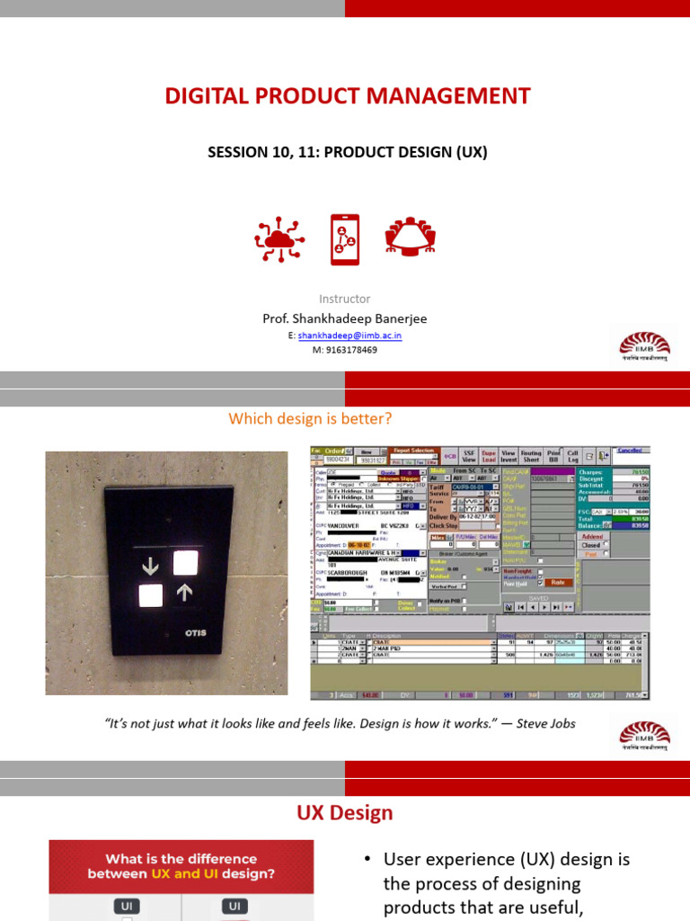 S10,11 - UX Design | PDF