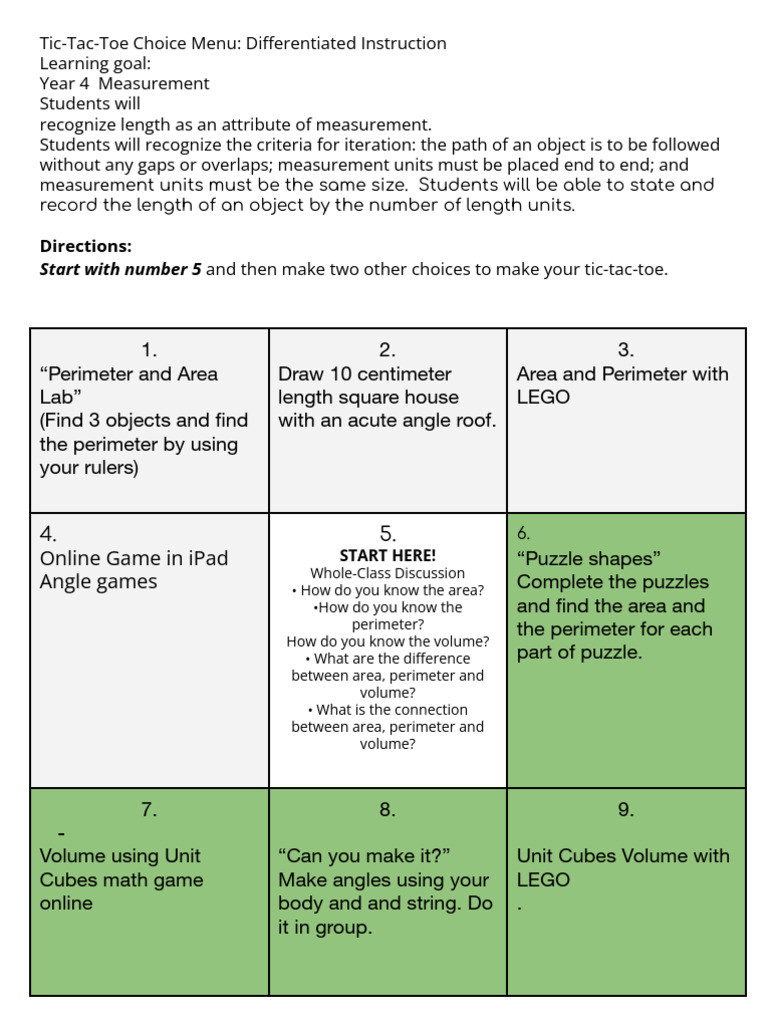 SLC Instruction Math Year 4 | PDF