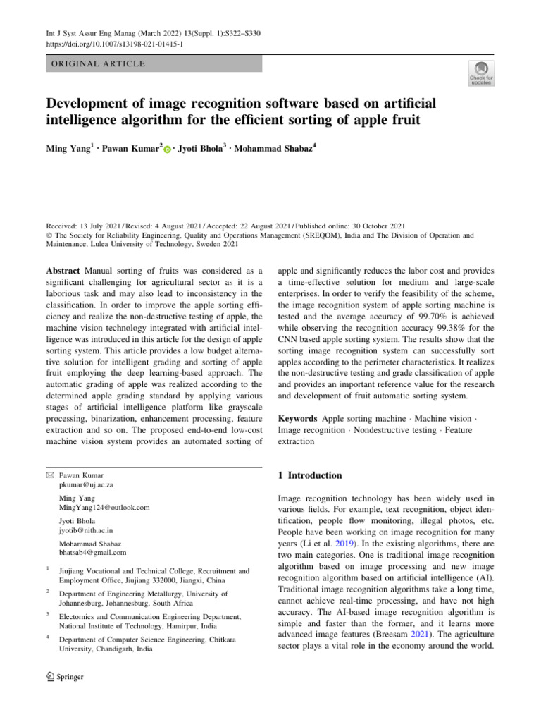 2022 Development of Image Recognition Software Based On Artificial ...